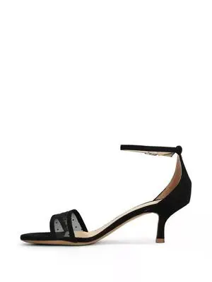 FABIO RUSCONI Polka-dot Ankle Strap Sandals
