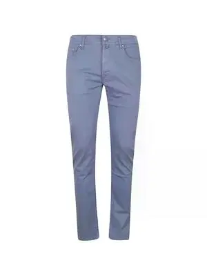 Jacob Cohen Logo-patch Skinny Trousers
