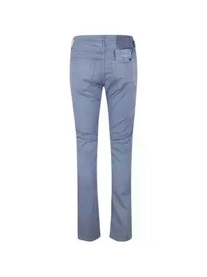 Jacob Cohen Logo-patch Skinny Trousers