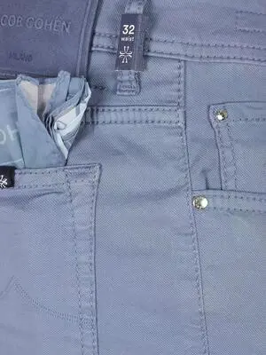 Jacob Cohen Logo-patch Skinny Trousers