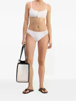 Loulou De Saison Olga Smooth Bikini Bottom - White