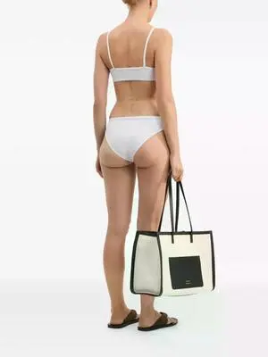 Loulou De Saison Olga Smooth Bikini Bottom - White
