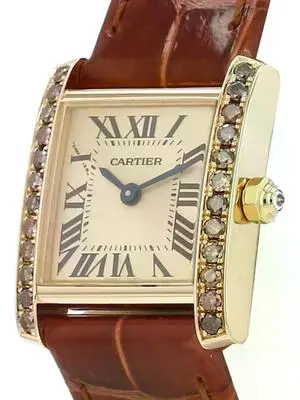 Cartier 1990s Tank Française 25mm Watch