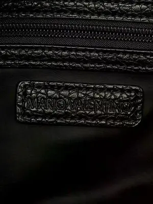 MARIO VALENTINO Pebbled-texture Tote Bag With Logo Lettering