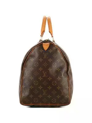 LOUIS VUITTON Keepall Monogram Holdall - Brown
