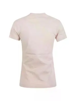 Moncler Logo-patch T-shirt - Pink