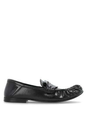 Marni Leather Loafers - Black