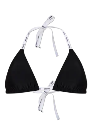 Moschino Bikini Top - Black