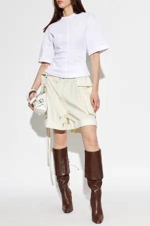 Alexander McQueen Leather Heeled Boots - Brown