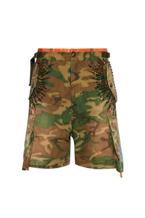 Dsquared2 Wide Leg Shorts For Men