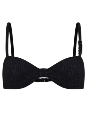 Moschino Bikini Top - Black
