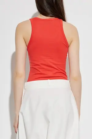 Coperni Embroidered Logo Tank Top