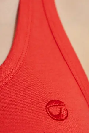 Coperni Embroidered Logo Tank Top