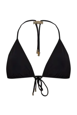 Moschino Bikini Top - Black