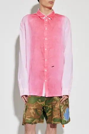 Dsquared2 Linen Shirt - Pink