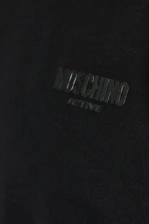 Moschino 2-pack Of T-shirts From The 'active' Line - Black