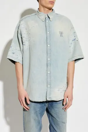 Acne Studios Vintage Effect Denim Shirt
