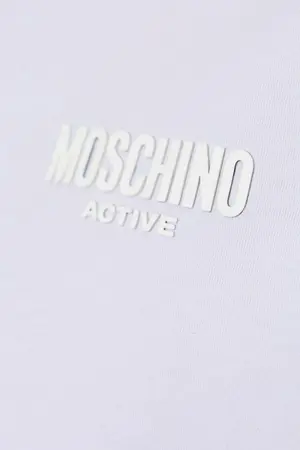 Moschino 2-pack Of T-shirts From The 'active' Line - White