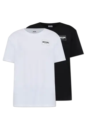 Moschino 2-pack Of T-shirts From The `active` Line