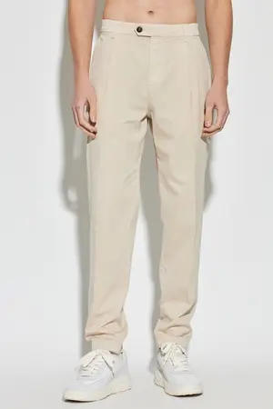 Eleventy Tapered Leg Trousers - Beige