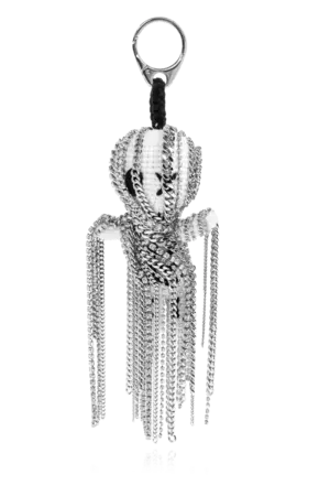 Alexander McQueen Keychain - Silver
