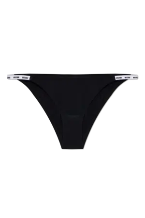 Moschino Bikini Bottom - Black