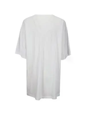 Yohji Yamamoto Swirl-print Oversized T-shirt