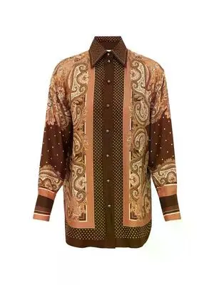 Zimmermann Luna Paisley-print Shirt