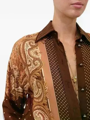 Zimmermann Luna Paisley-print Shirt