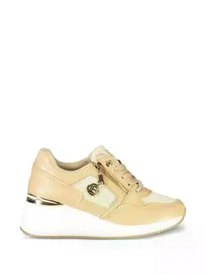 LAURA BIAGIOTTI Zip-accent Lace-up Sneakers