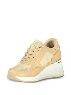 LAURA BIAGIOTTI Zip-accent Lace-up Sneakers