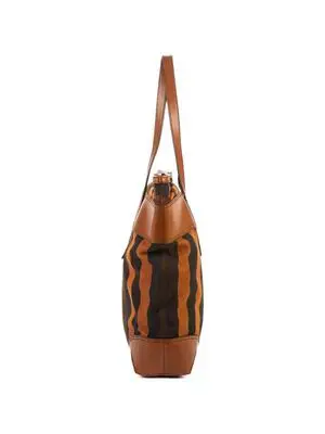 Burberry Check Pattern Tote Bag