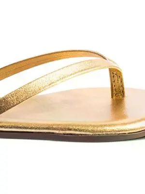 Tkees Lily Metallic Sandals - Gold