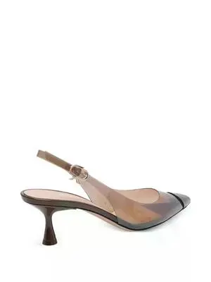 GIANVITO ROSSI Diana 85 Pointed-toe Slingback Sandals