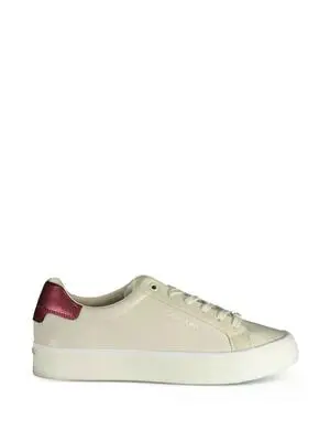 Calvin Klein Logo-detail Sneakers - Neutrals