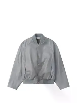 Fear Of God Number-motif Bomber Jacket - Grey
