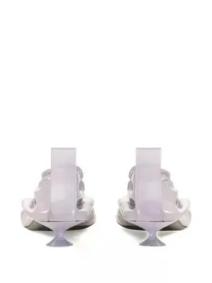 SERGIO ROSSI Gathered Pumps - Purple