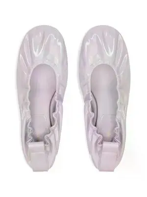 SERGIO ROSSI Gathered Pumps - Purple