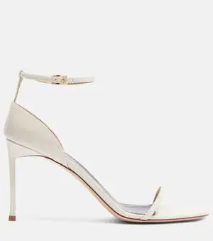 TOM FORD Vertigo Patent Leather Sandals - White