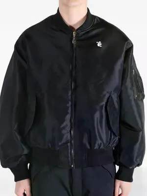 HELLSTAR Logo-patch Zip-up Jacket