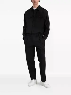 GREYED Elasticated Waist Trousers - Black