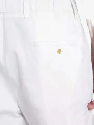 GREYED Ridge Pressed-crease Shorts - White