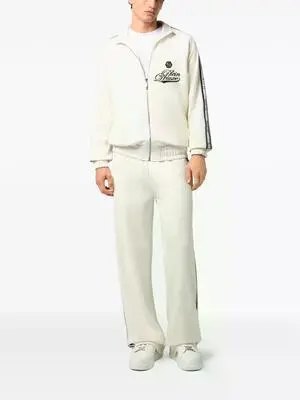 Philipp Plein Signature Zip Tracksuit Jacket - Neutrals