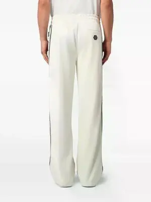 Philipp Plein Jacquard Logo Tracksuit Pants - Neutrals