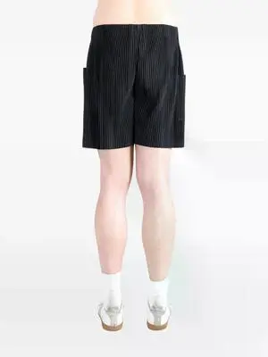 Issey Miyake Pleated Bermuda Shorts