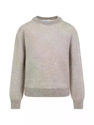 Brunello Cucinelli Open-knit Sweater - Neutrals