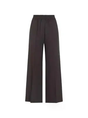 Brunello Cucinelli Elasticated-waist Wide Leg Trousers