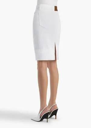 Khaite Kendra Skirt - White