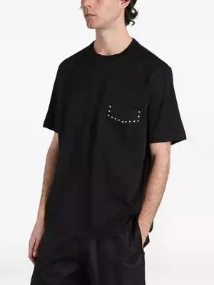 STATE OF ORDER Stud-embellished Pocket T-shirt