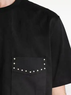 STATE OF ORDER Stud-embellished Pocket T-shirt